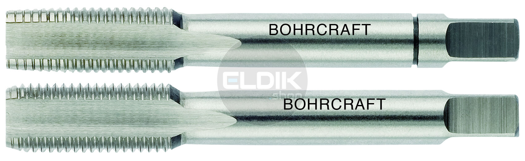 Bohrcraft 41021100078 Handtappen set gasdraad BSP DIN 5157 | Eldik.shop