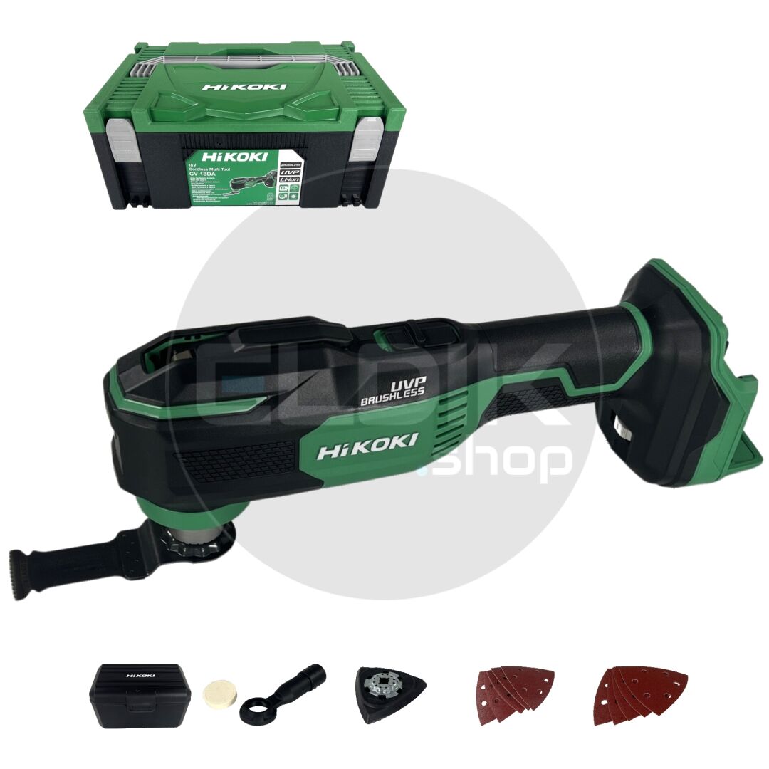 Hikoki CV18DAW2Z Accu multitool - 18 V - Exclusief lader en accu's - In HSC II koffer | Eldik.shop