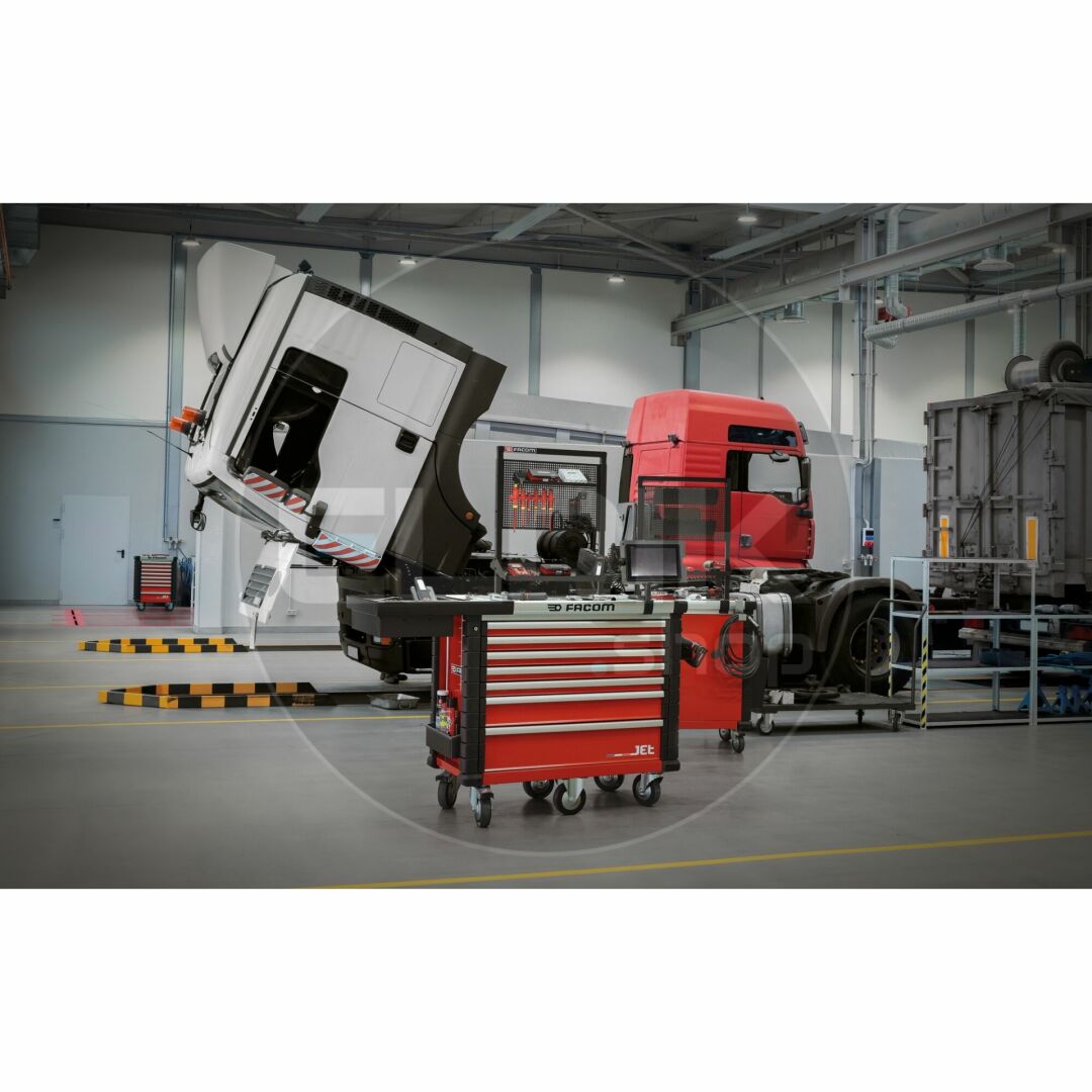 Facom JET.8M5A Jet gereedschapswagen 8 laden m5 rood | Eldik.shop